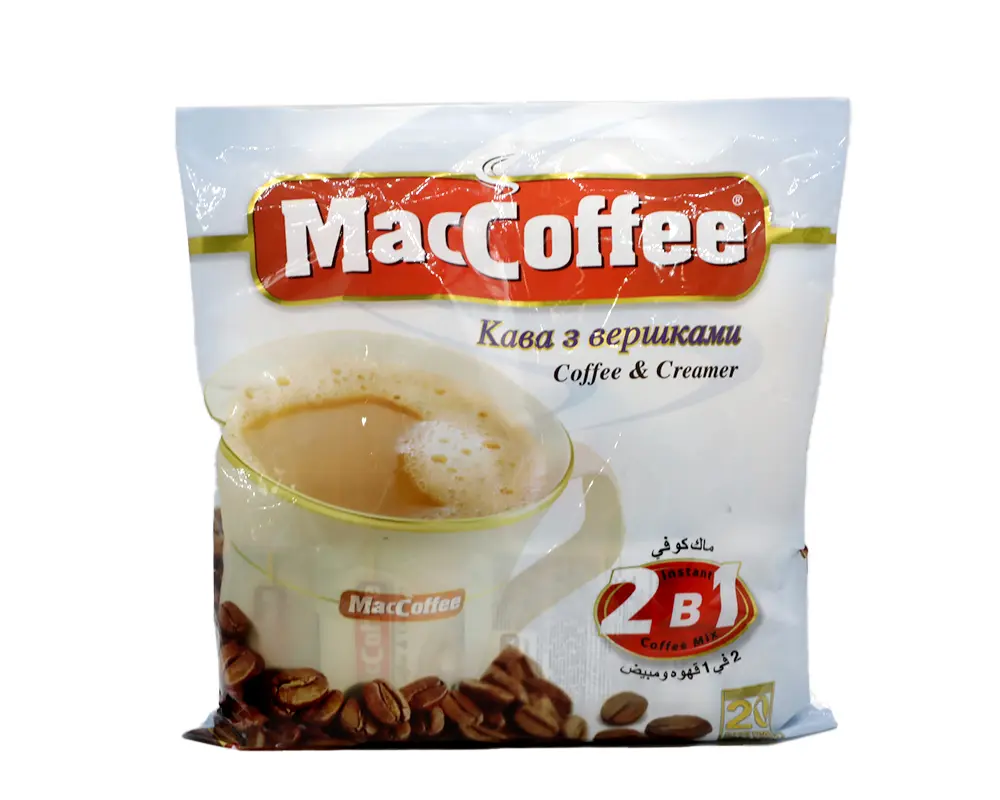 Shop MacCoffee Mix 2B1 Coffee & Cream 20Pcs at Shwapno.com | ঢাকা ...