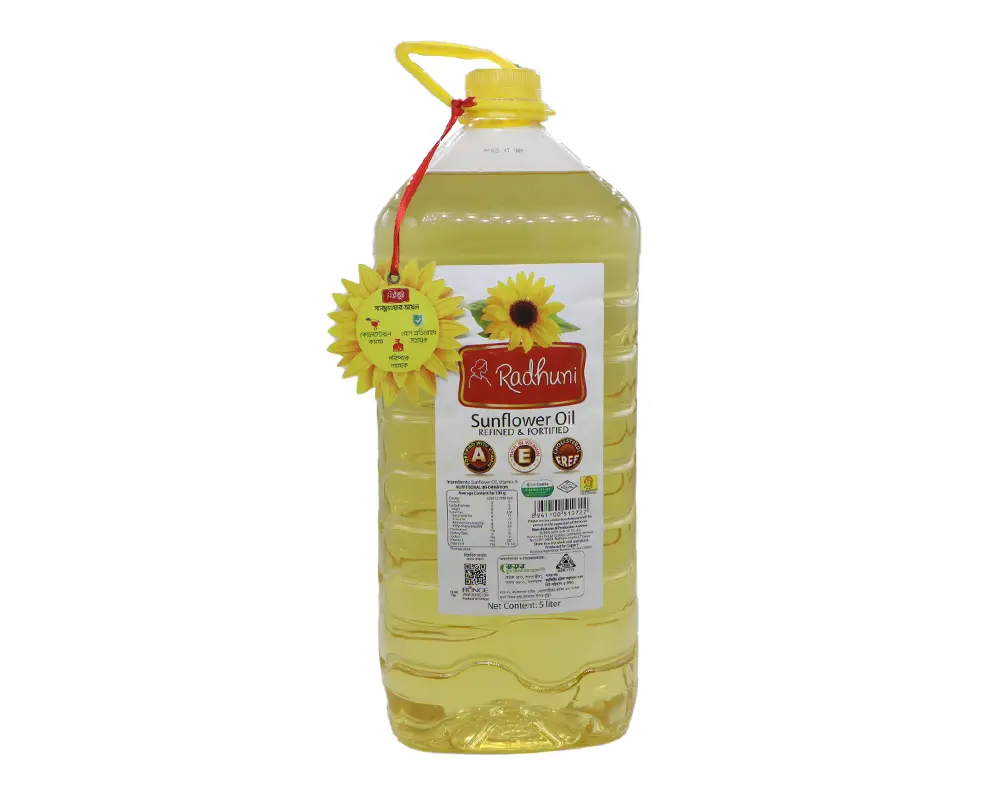 Shop Radhuni Sunflower Oil 5Litter at Shwapno.com | Shwapno Online ...