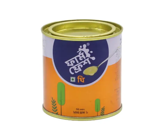 Shop Farm fresh Ghee 200gm (Tin) at Shwapno.com | Shwapno Online ...