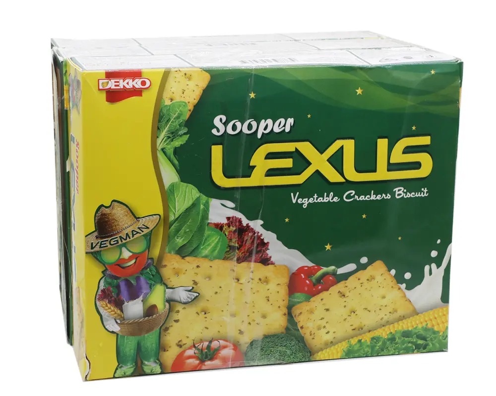 Shop Dekko Sooper Lexus Vegetable Cracker Biscuit 180gm (Buy2 Get1 Free ...