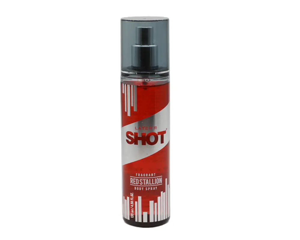 Layer`r Shot Red Stallion Body Spray 135ml | Shwapno Online Grocery ...