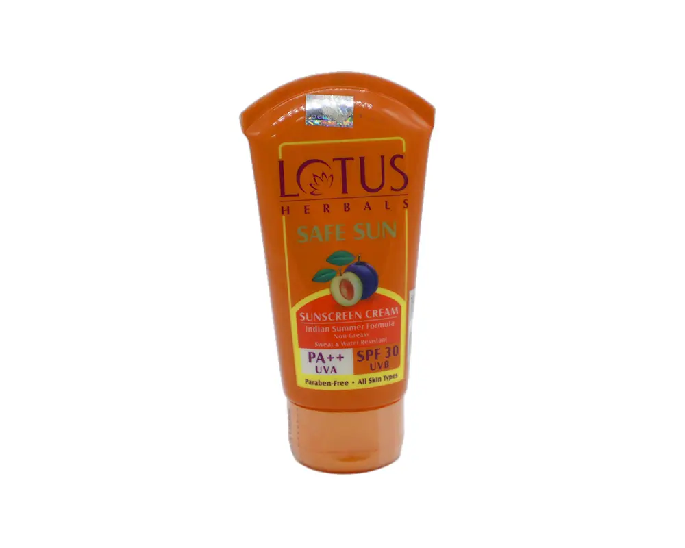 Lotus Safe Sun Block Cream SPF30 50gm | Shwapno Online Grocery Shopping ...