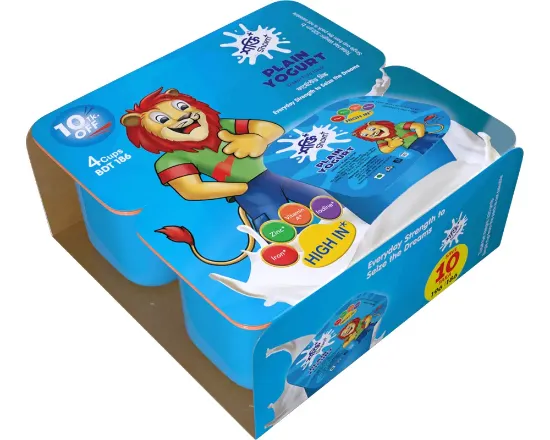 Shop Shokti+ Yogurt Plain 4Pcs Combo Pack at Shwapno.com | Shwapno ...