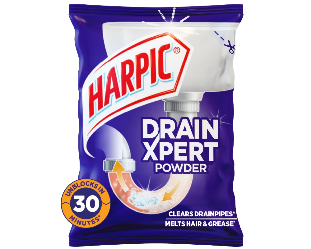 Harpic Drain Xpert Powder 50gm | Shwapno Online Grocery Shopping in ...