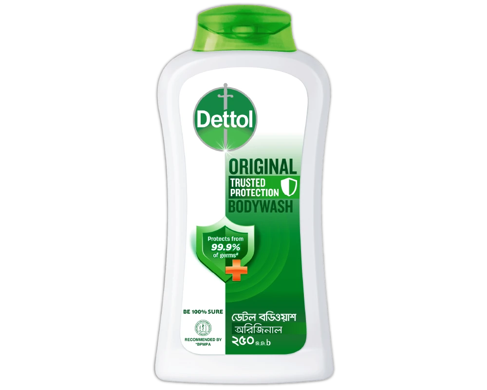 Shop Dettol Body Wash Original Pine Fragrance Antibacterial Shower Gel ...