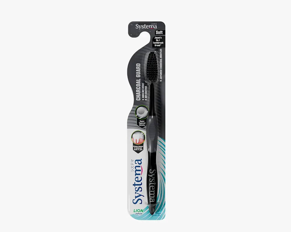 Shop Lion Systema Charcoal Guard Tooth Brush at Shwapno.com | Shwapno ...