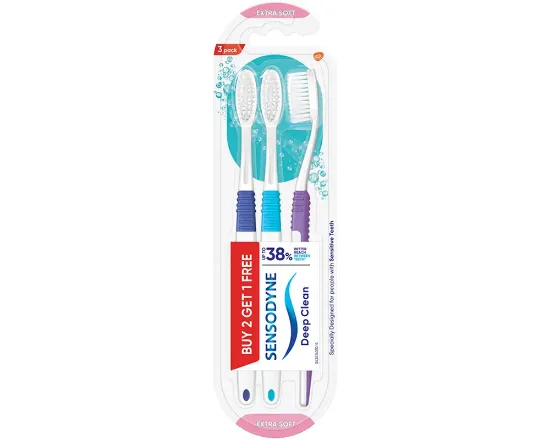 Shop Sensodyne Deep Clean Toothbrush (Buy2 Get1 Free) India at Shwapno ...