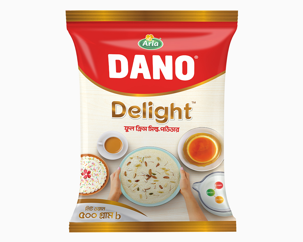 Shop Dano Delight Full Cream Milk Powder 500gm at Shwapno.com | ঢাকা ...