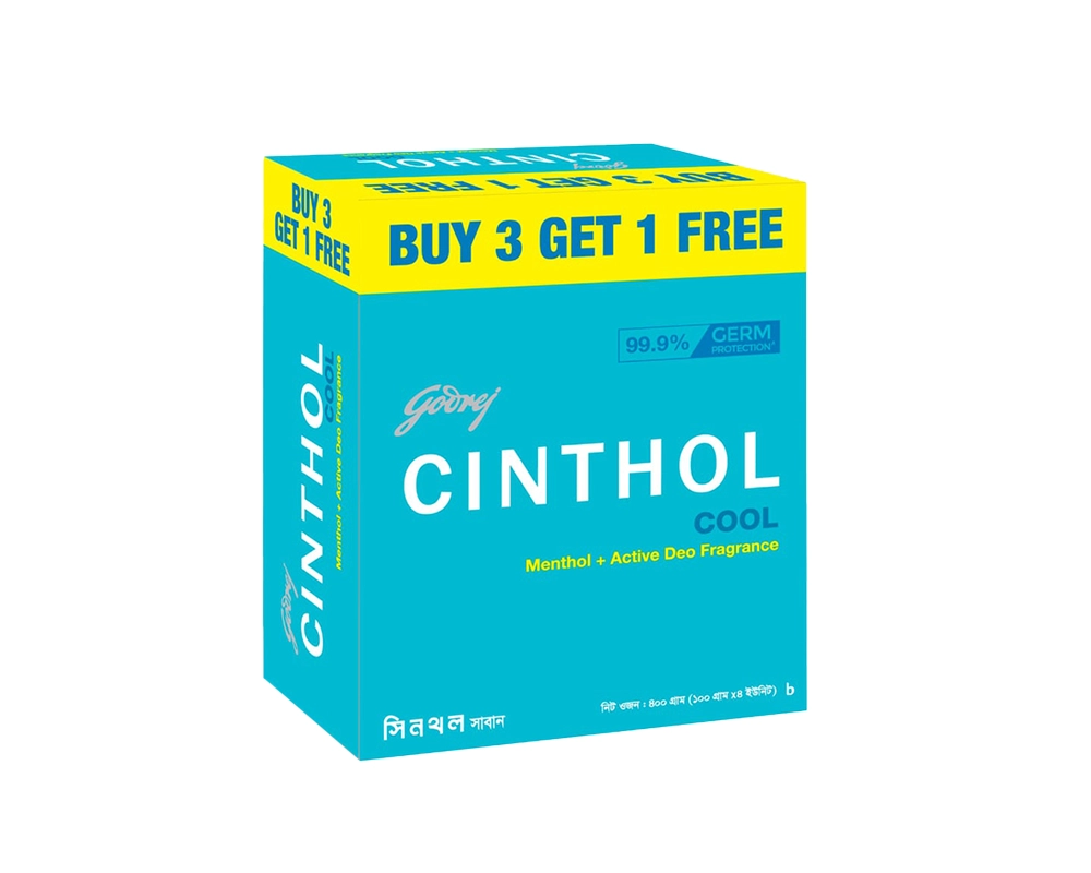 Shop Godrej Cinthol Cool 100gm (Buy3 Get 1Free) at Shwapno.com ...