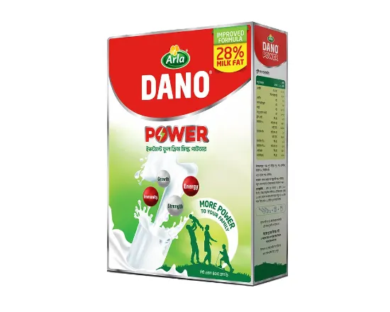 Shop Dano Power Full Cream Milk Powder 400gm (BIB) at Shwapno.com ...