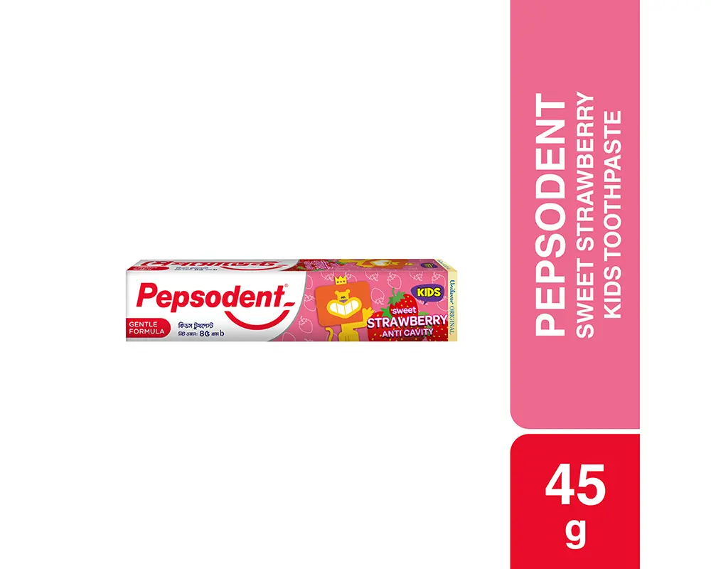 Shop Pepsodent Strawberry Toothpaste 45gm at Shwapno.com | ঢাকা ...