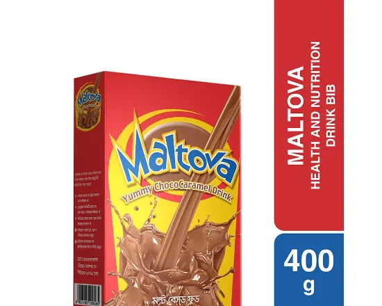 Shop Maltova Yummy Chocolate Caramel Drink 400gm (BIB) at Shwapno.com ...