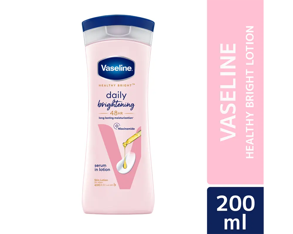 Shop Vaseline Healthy Bright Daily Brightening Lotion 200ml at Shwapno ...