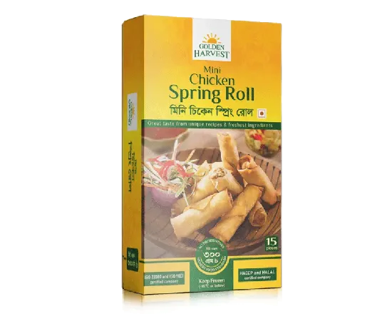 Shop Golden Harvest Chicken Spring Roll 15Pcs 300gm at Shwapno.com ...