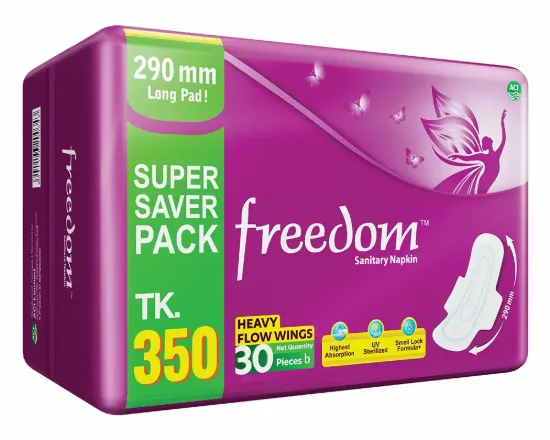 Shop Freedom Heavy Flow Wings 30Pads at Shwapno.com | Shwapno Online ...
